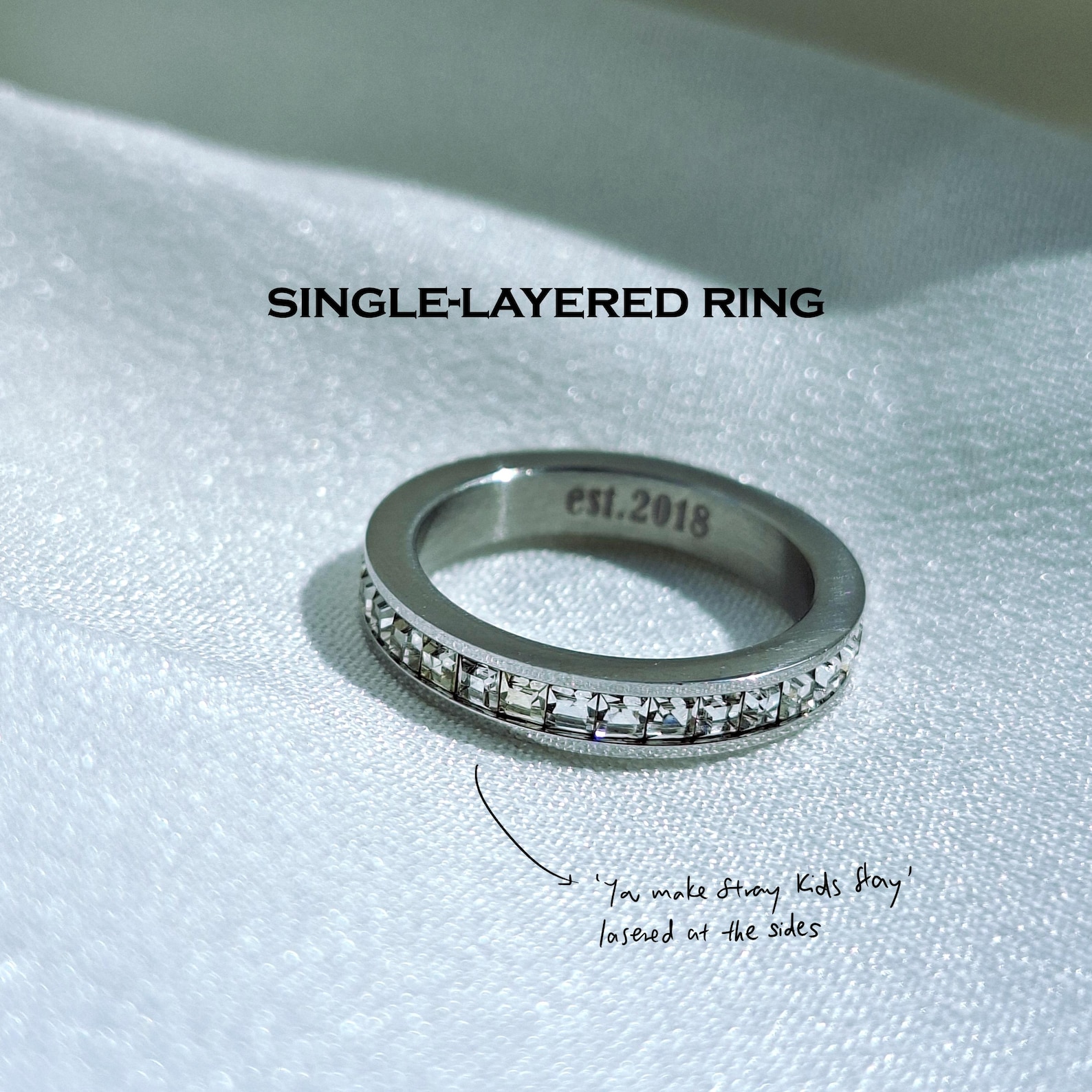 Stray Kids Matching Rings, SKZ Kpop Jewelry - Etsy