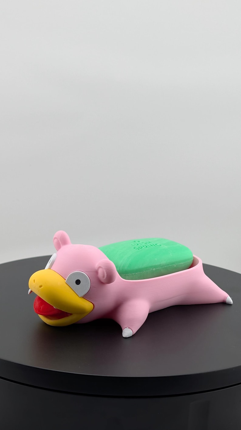 Pokemon Slowpoke Dish Soap Holder Quirky Bathroom Decor - Etsy Australia