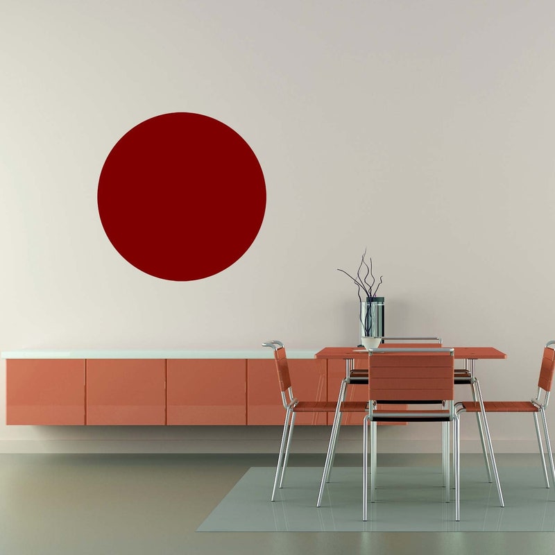 Circle Wall Decals - Etsy