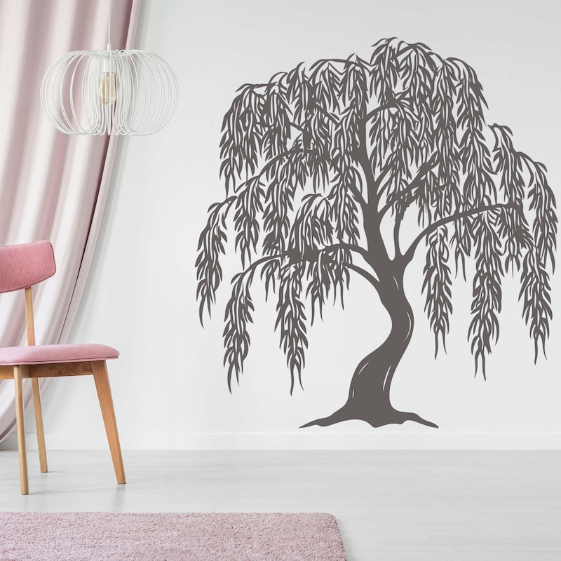 Willow Wall Mural - Etsy
