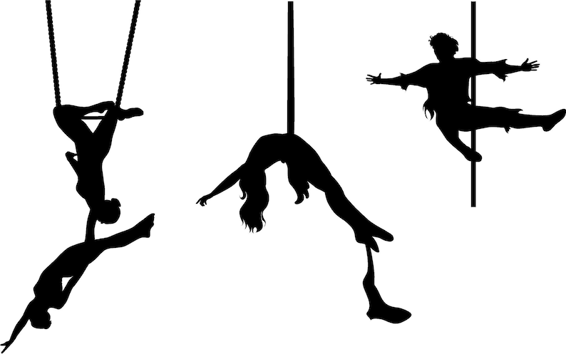 Trapeze Artist, Cirque Du Soleil, Circus Decal, Circus Decorations ...