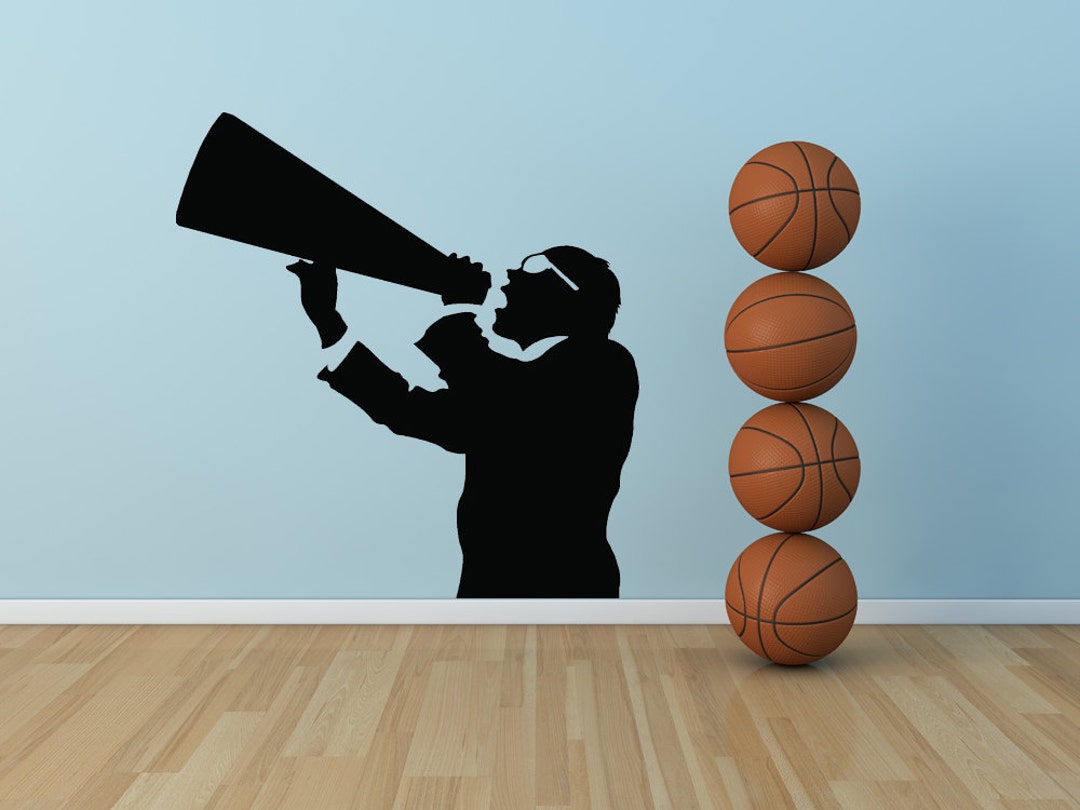 Megaphone Decals, Megaphone Decorations, Megaphone Designs, Sports ...