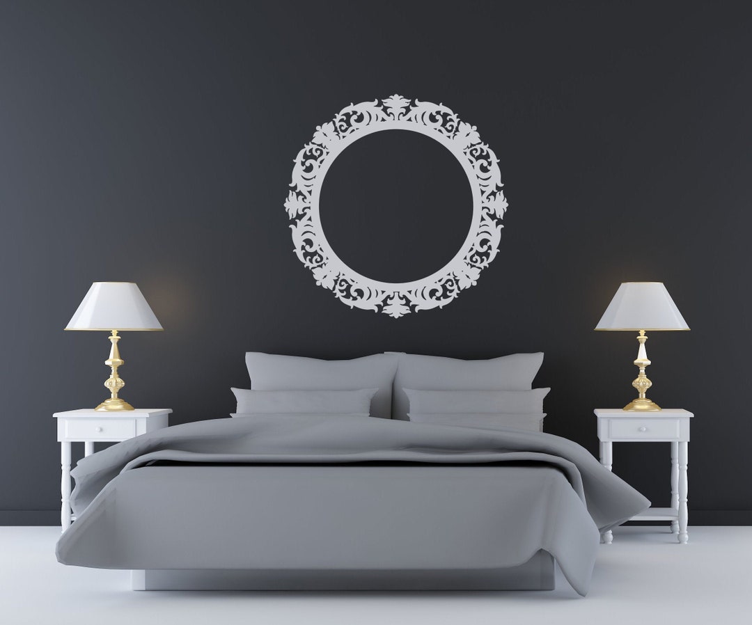 Ceiling Decals, Circular Frame, Frame Wall Art, Decorative Decal ...
