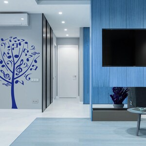 Tree Wall Art, Music Tree, Music Notes Decor, Treble Clef, Bass Clef ...