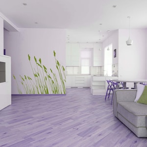 Grass Wall Art, Tall Grass Wall Decal, Reeds Wall Stickers, Grasses ...