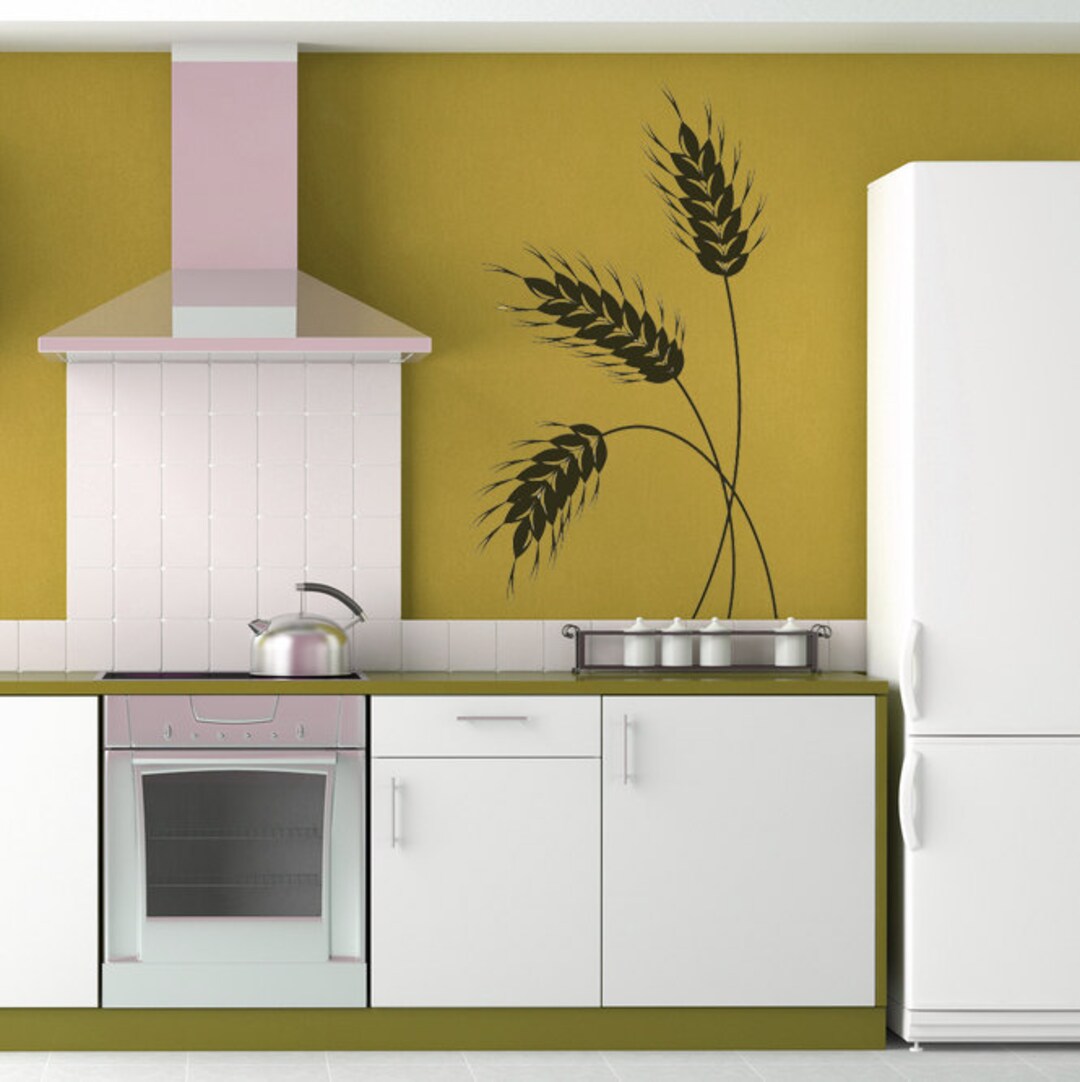 Wheat Wall Decor, Wheat Grass, Decorative Design, Food, Whole Grains ...