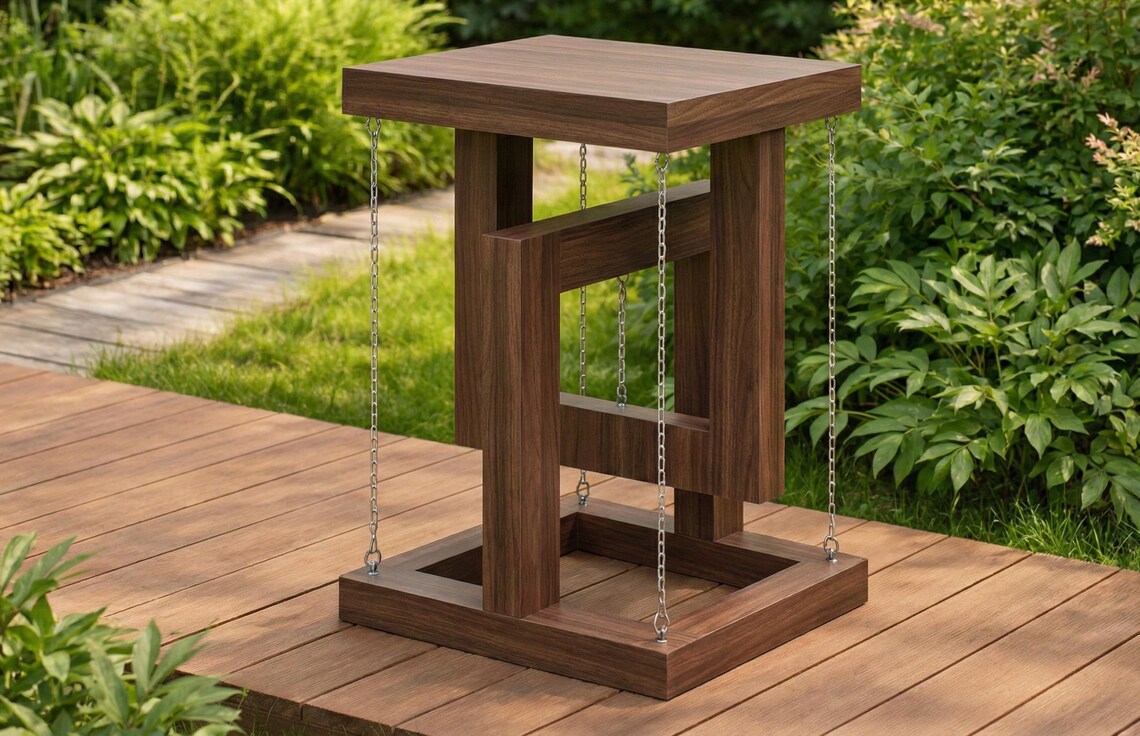 DIY Floating Chain Table | How to Build the Mind-blowing Physics ...