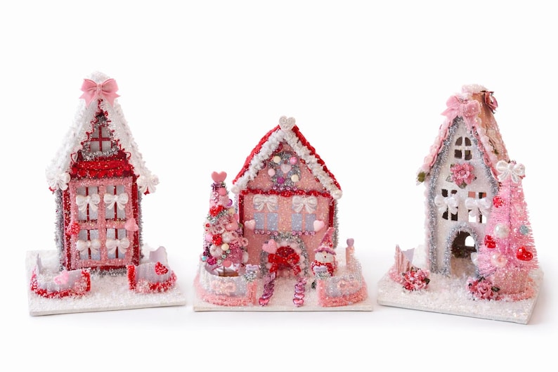 Mini Putz Village: DIY Craft Party Kit - Etsy