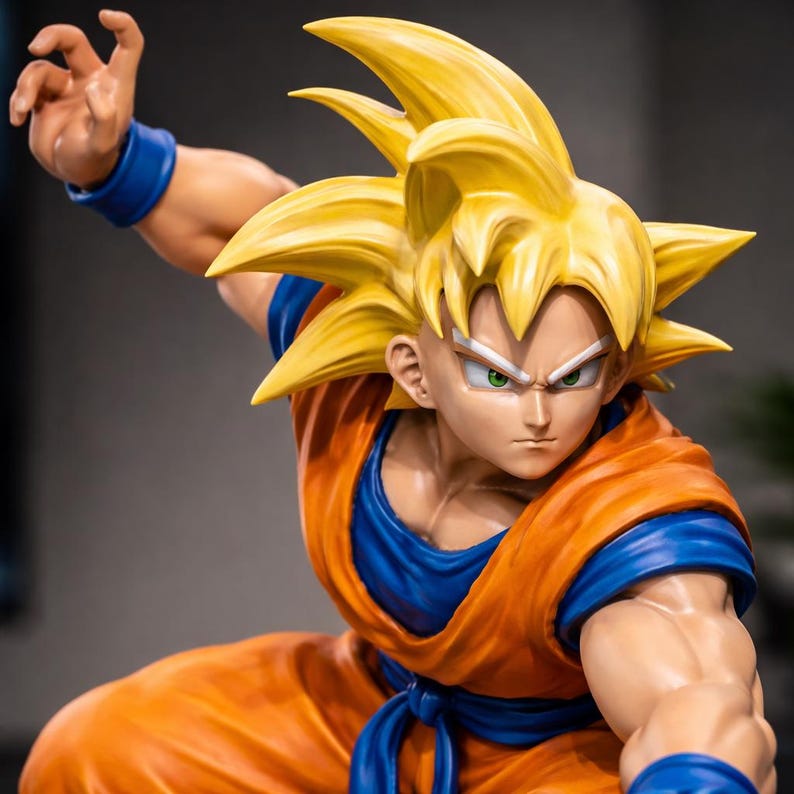 Goku Flying Nimbus Statue STL | Dragon Ball Z 3D Print Model | Anime ...