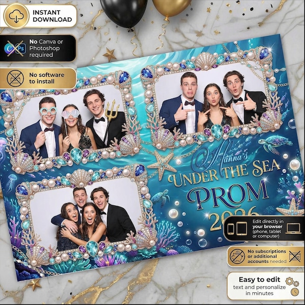 Under the Sea Themed Prom - Etsy