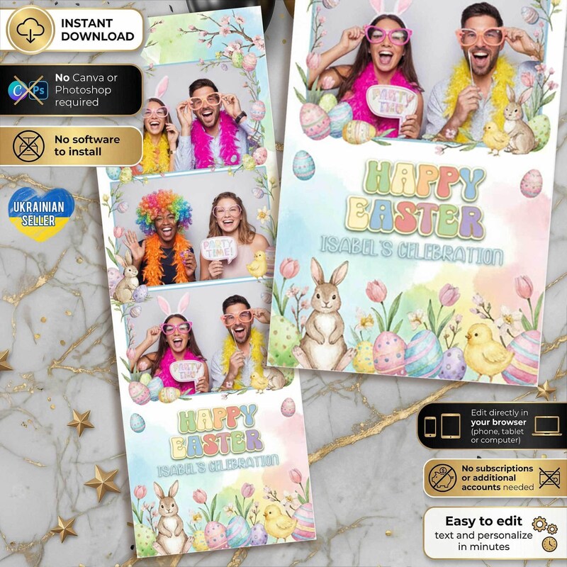 Easter Photo Booth - Etsy