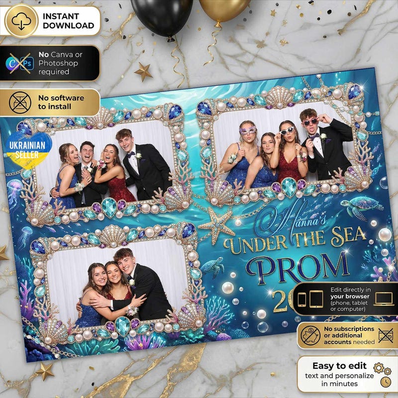 Under the Sea Themed Prom - Etsy