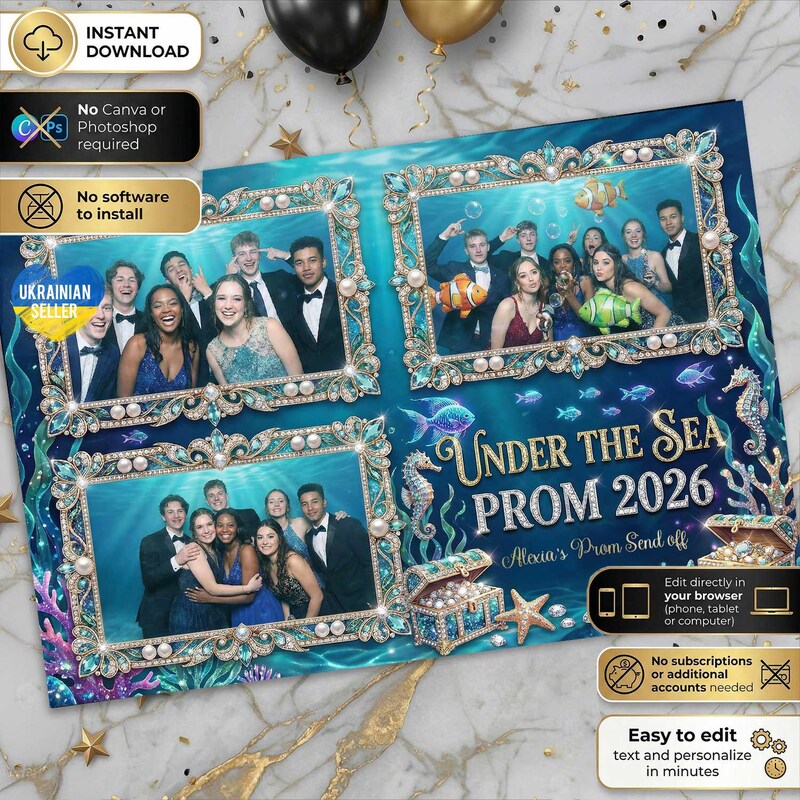Under the Sea Themed Prom - Etsy