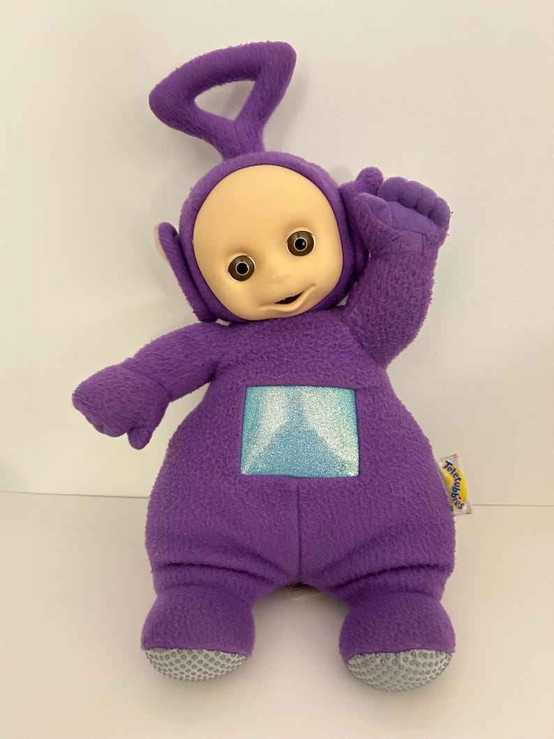 Vintage 1998 Playskool Tinky Winky Teletubbies Plush Toy – Retro ...