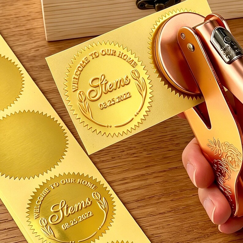 Custom Wedding Invitations Embossing Stamp, Custom Embossers,custom ...