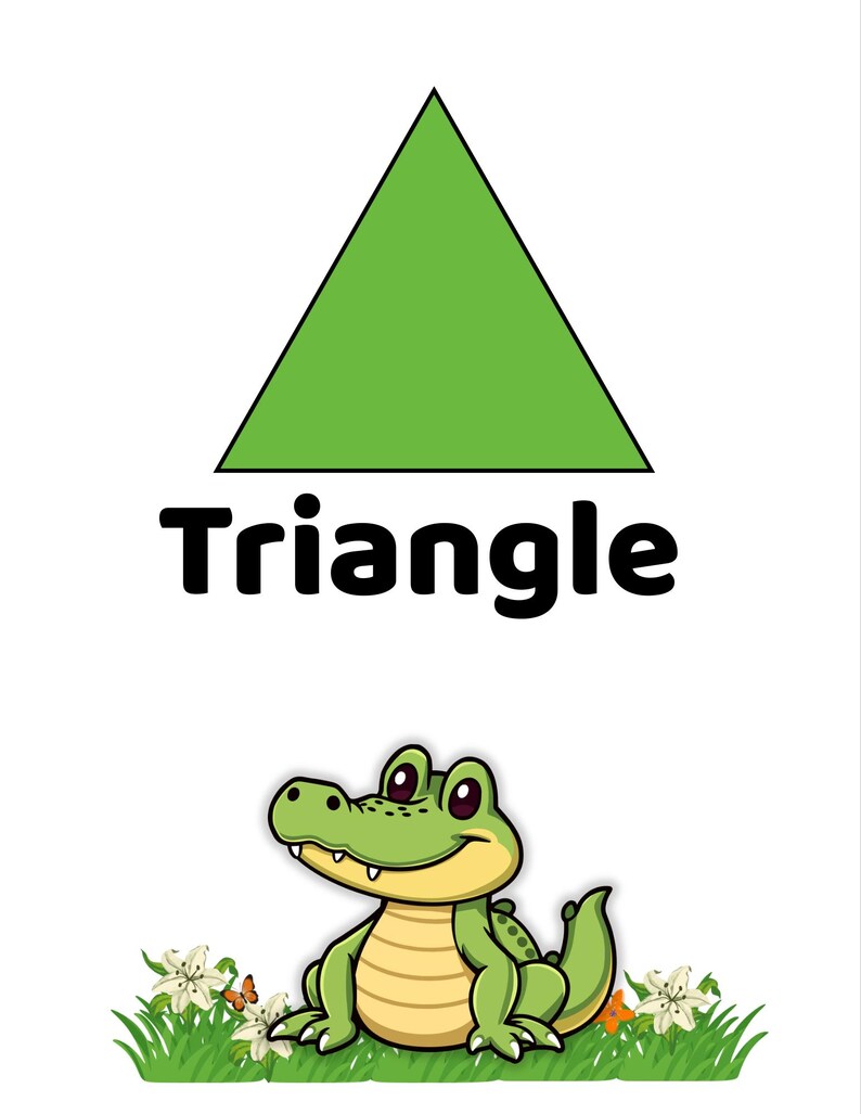 Safari Shapes Posters for Kids | Printable Basic Shapes Wall Art ...