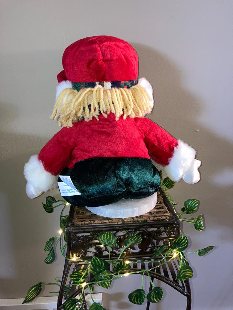 Vintage 1996 Old Time Kids Rag Doll, Christmas Figure Folk Art, Holiday ...