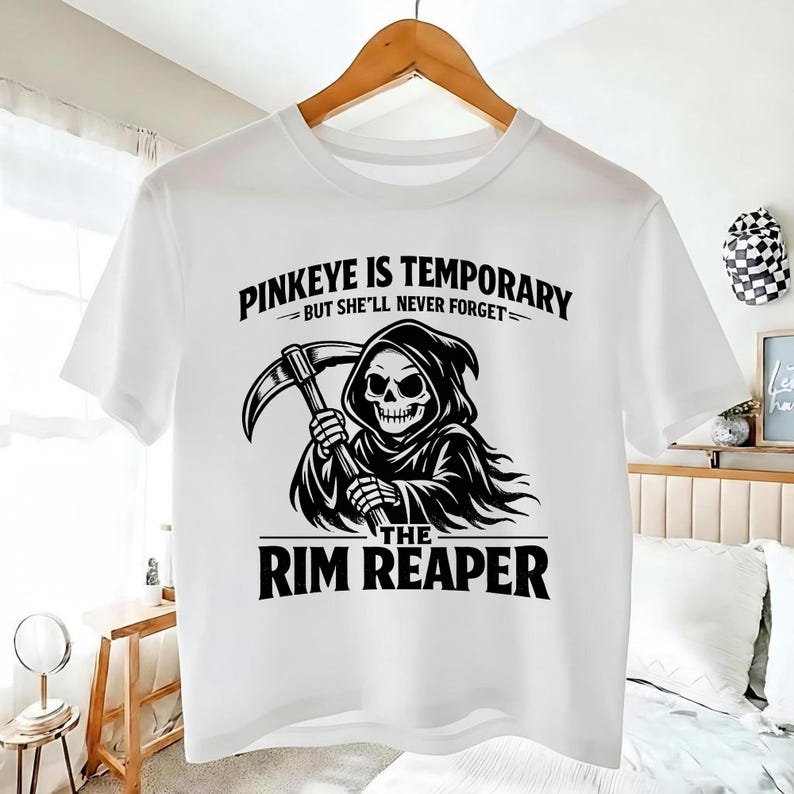 The Rim Reaper PNG – Grim Reaper Skull Scythe Design – Dark Gothic ...