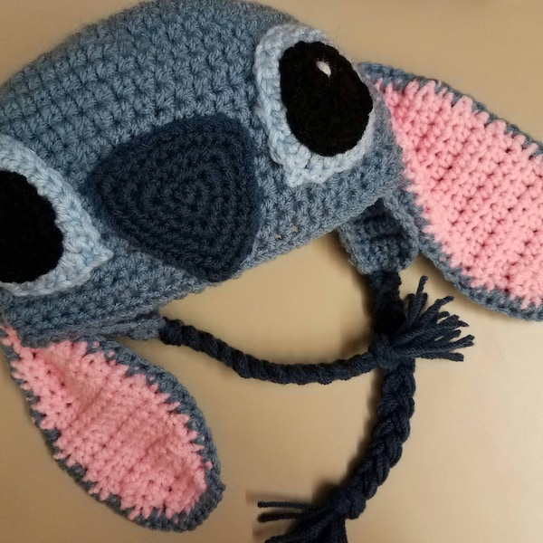 Crochet Lilo and Stitch Hats - Etsy
