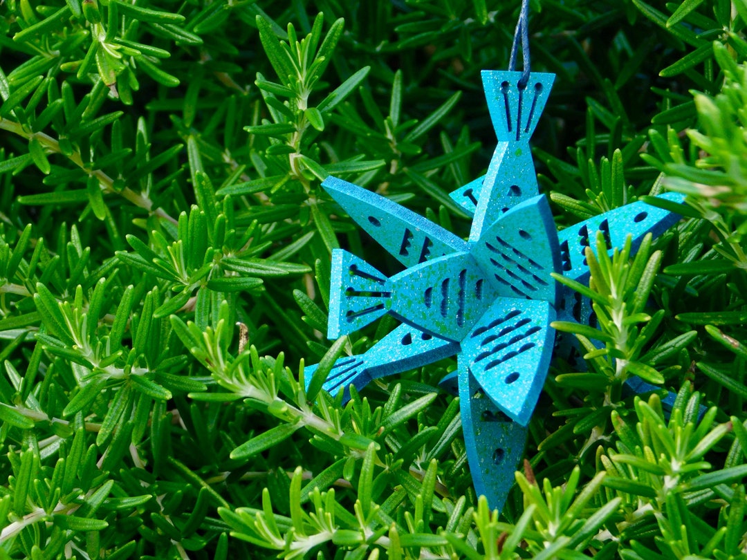 Star of Fish Decoration Laser Cut / Lasercut Mdf Starfish/fishstar for ...
