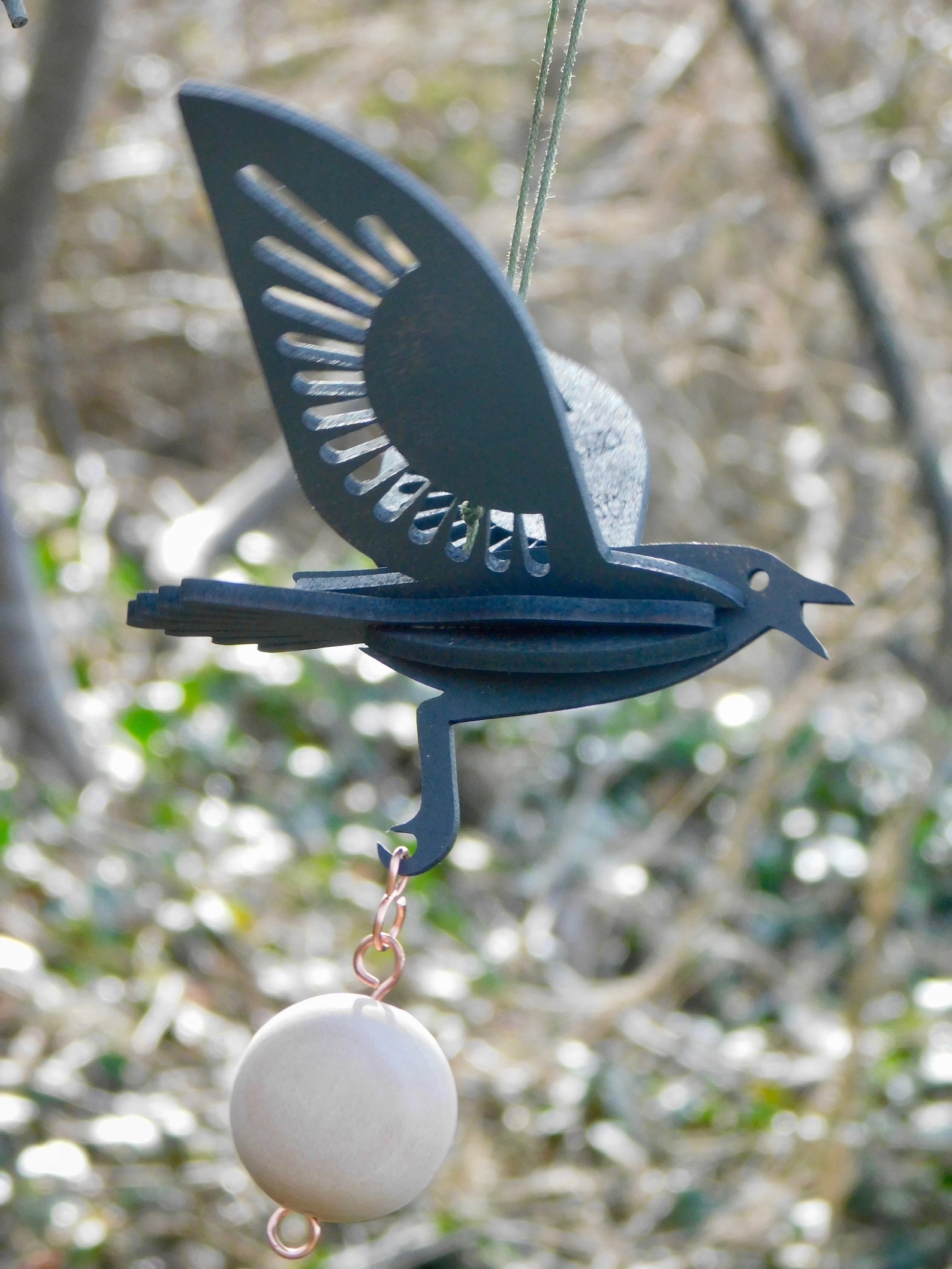 Cornish Crow Decoration Laser Cut / Lasercut Mdf Raven Goth - Etsy UK