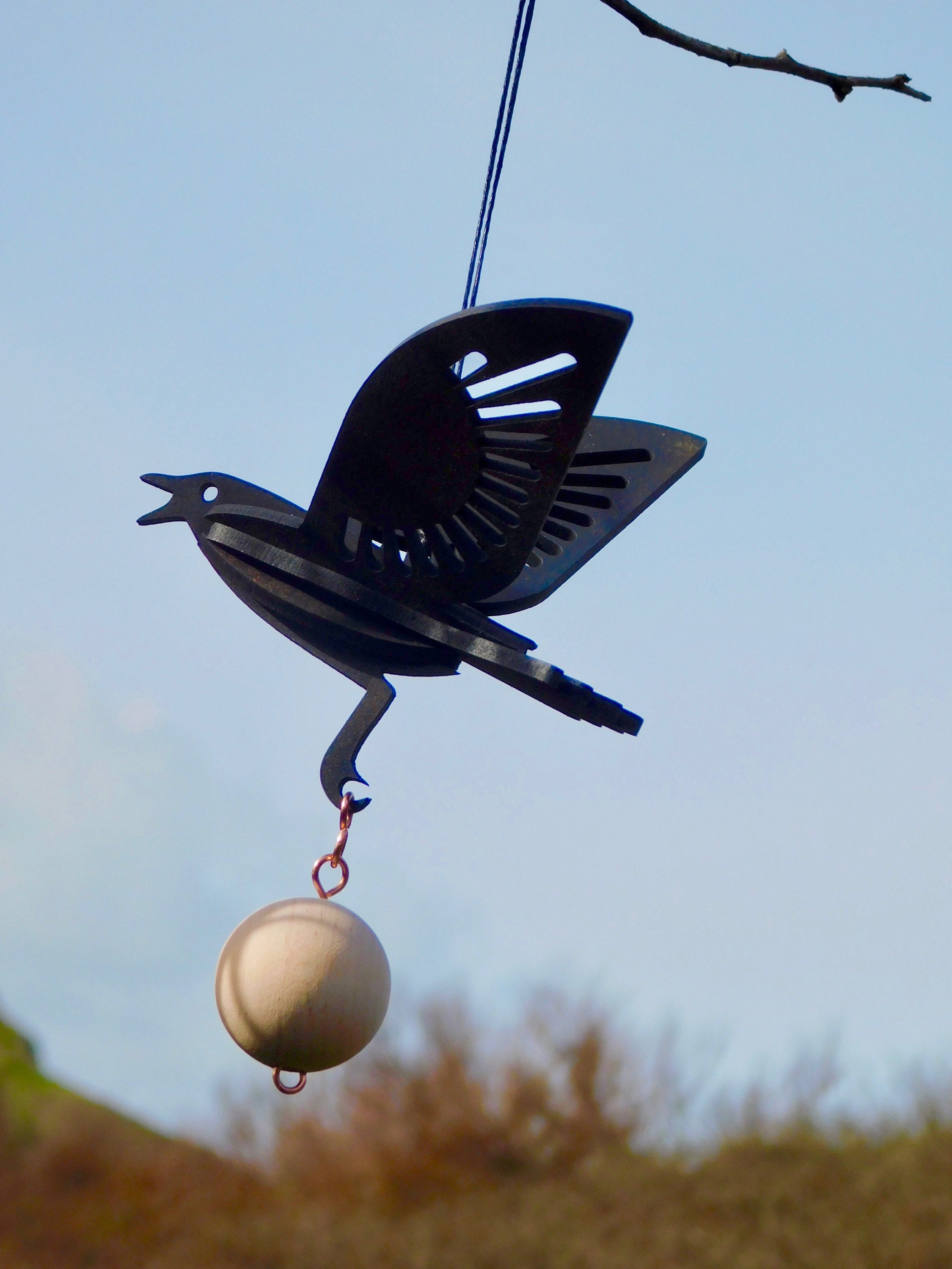 Cornish Crow Decoration Laser Cut / Lasercut Mdf Raven Goth - Etsy