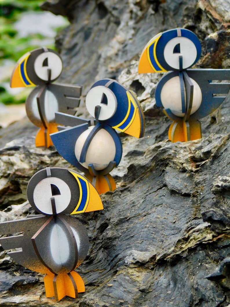 Puffin Ornament Decoration Laser Cut / Lasercut Mdf - Etsy