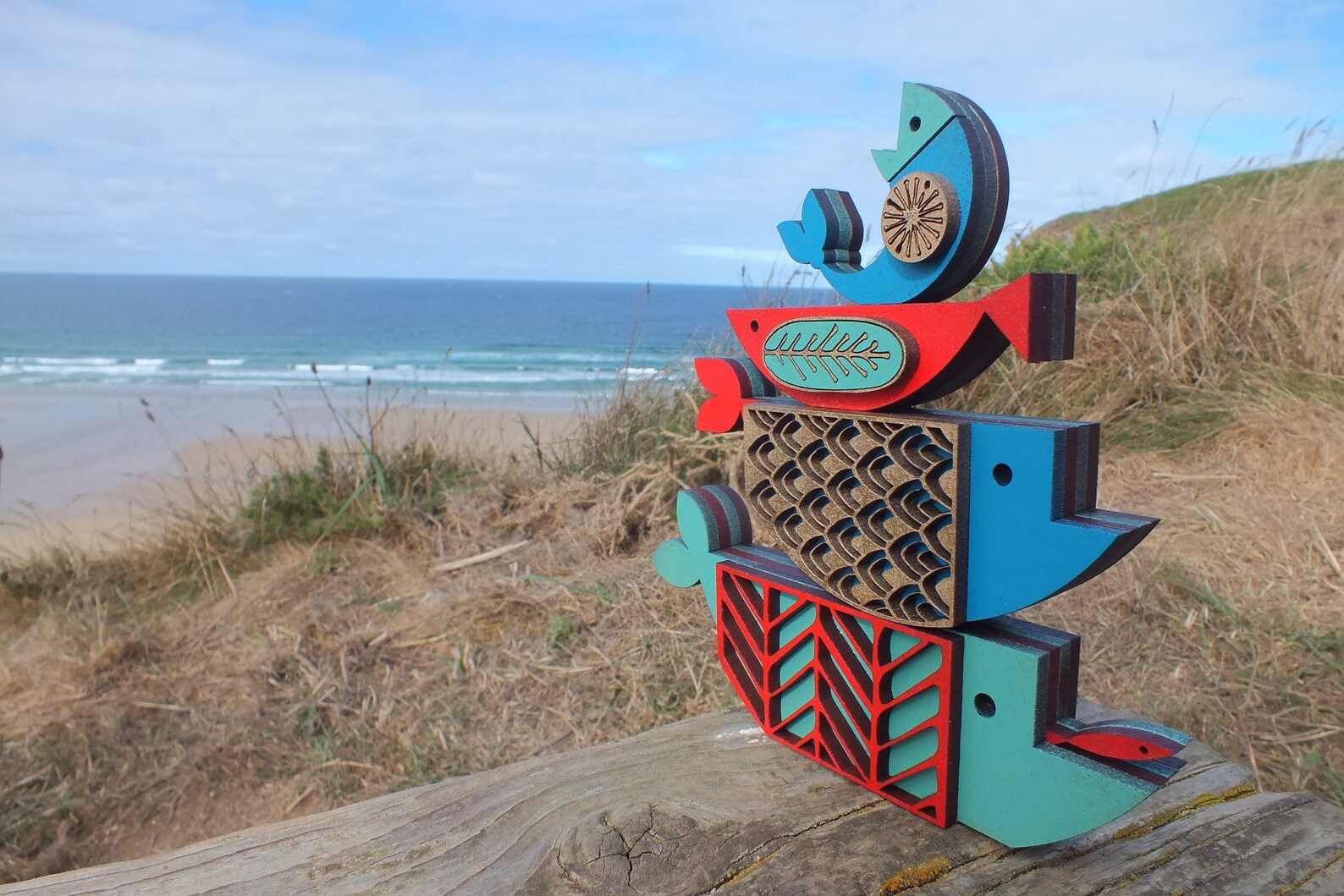 A Tower of Babel Fish Decoration, Laser Cut / Lasercut Mdf - Etsy