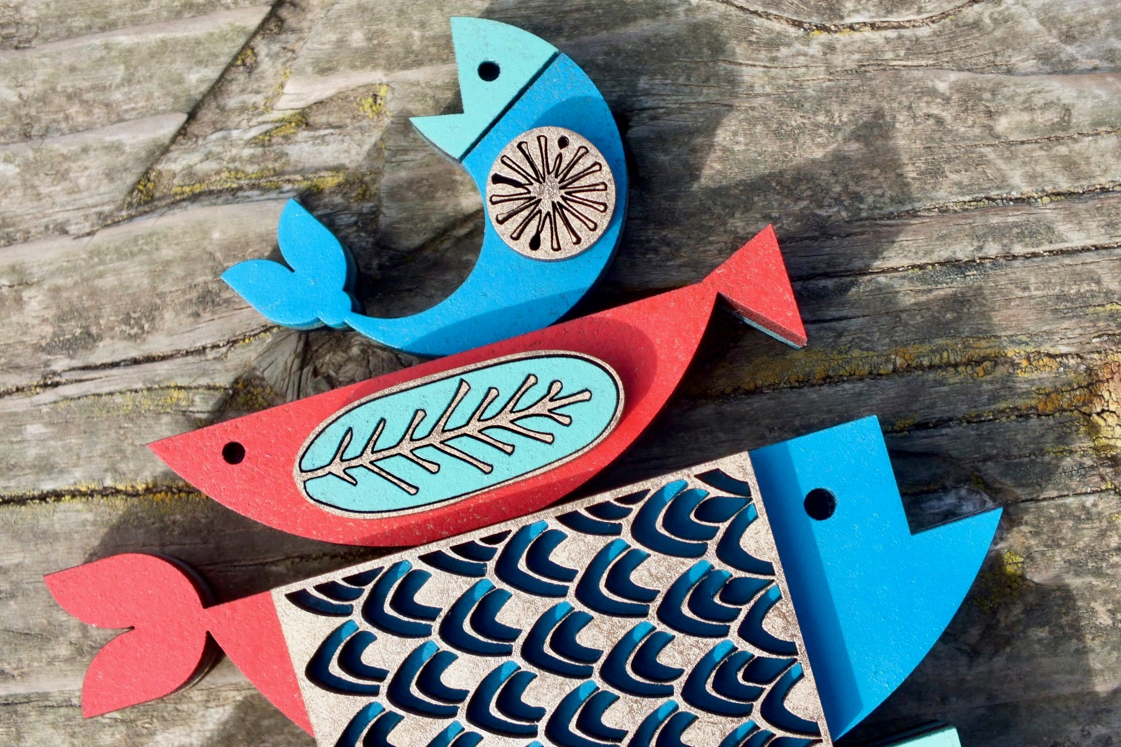 A Tower of Babel Fish Decoration, Laser Cut / Lasercut Mdf - Etsy