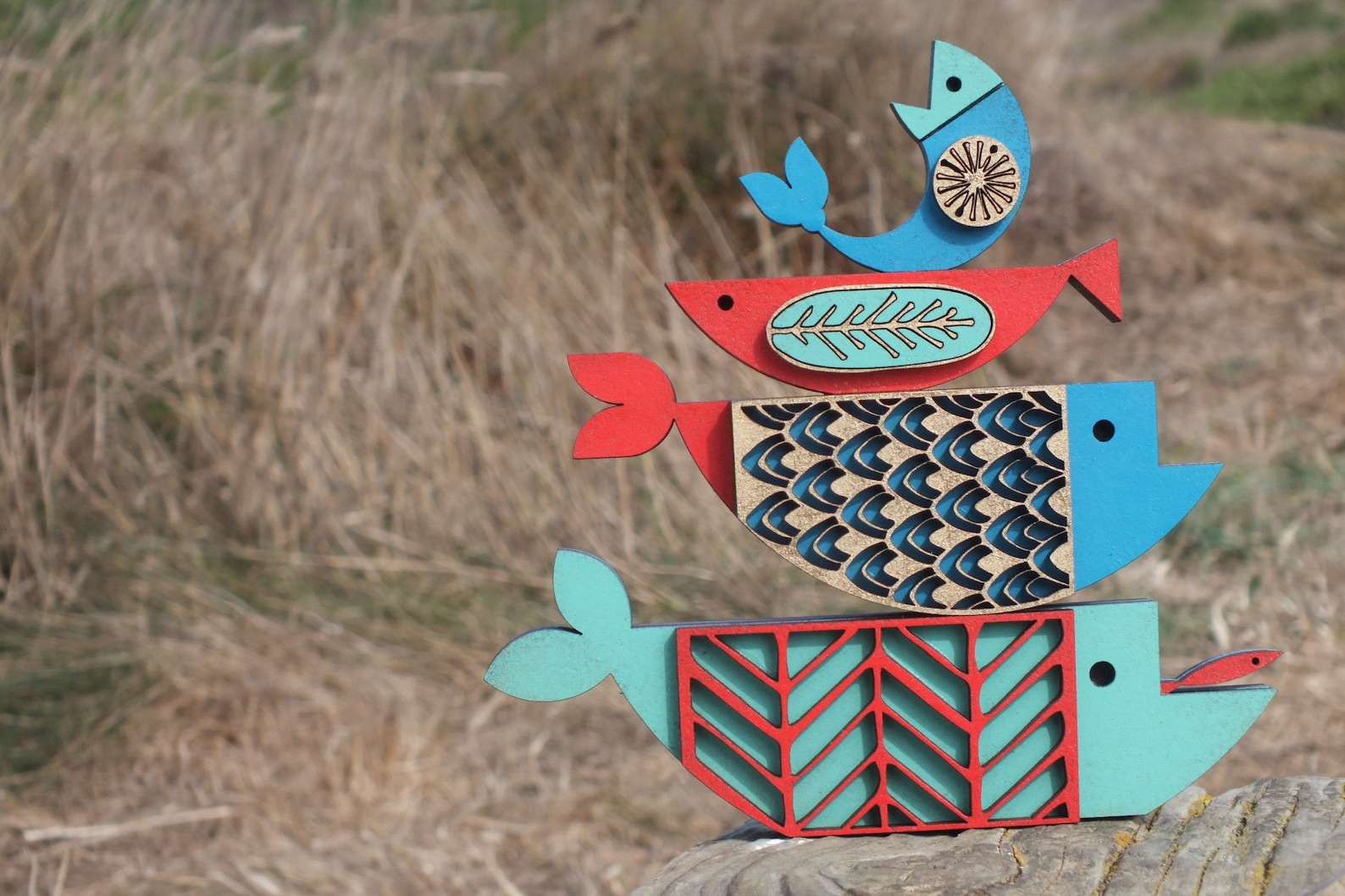 A Tower of Babel Fish Decoration, Laser Cut / Lasercut Mdf - Etsy