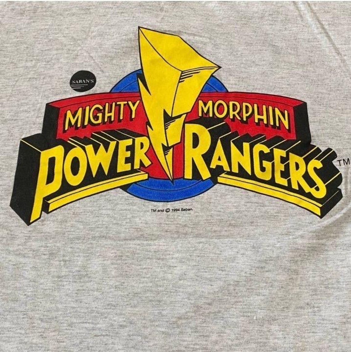TV Series Vintage Mighty Morphin Power Rangers - Etsy