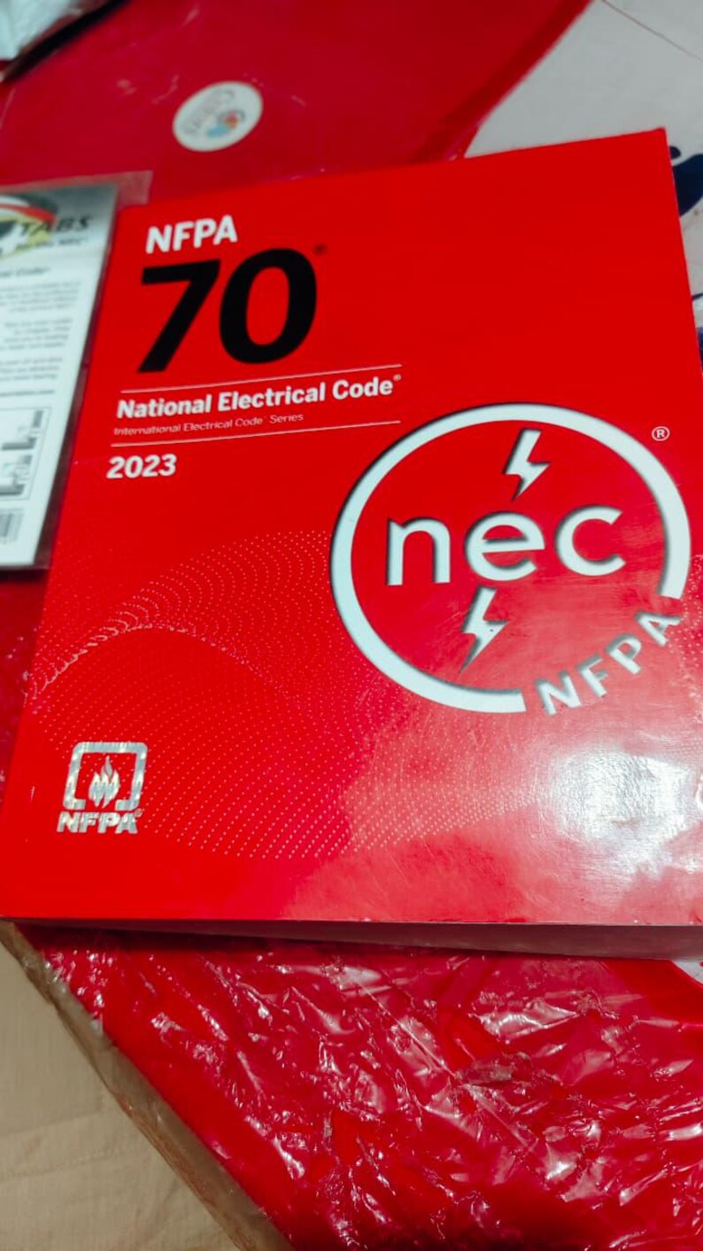 NFPA 70, National Electrical Code (2023) With Self-adhesive Index Tabs ...