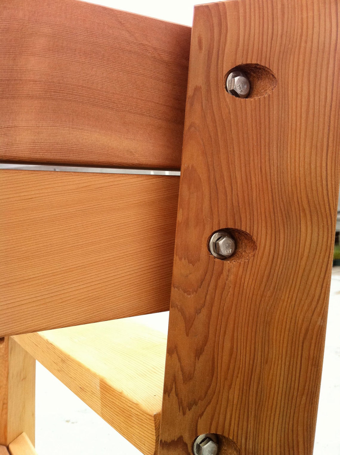 Musical Garden Bench, Marimba Cedar Bench, Musical Garden Bench ...
