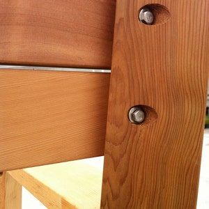Musical Garden Bench, Marimba Cedar Bench, Musical Garden Bench ...