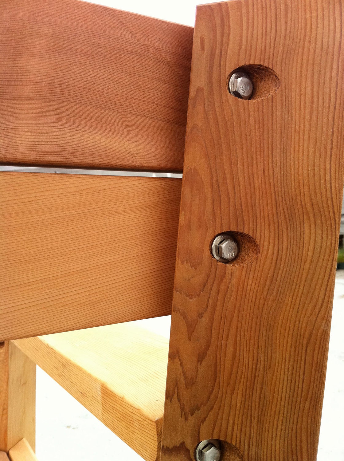 Musical Garden Bench, Marimba Cedar Bench, Musical Garden Bench ...