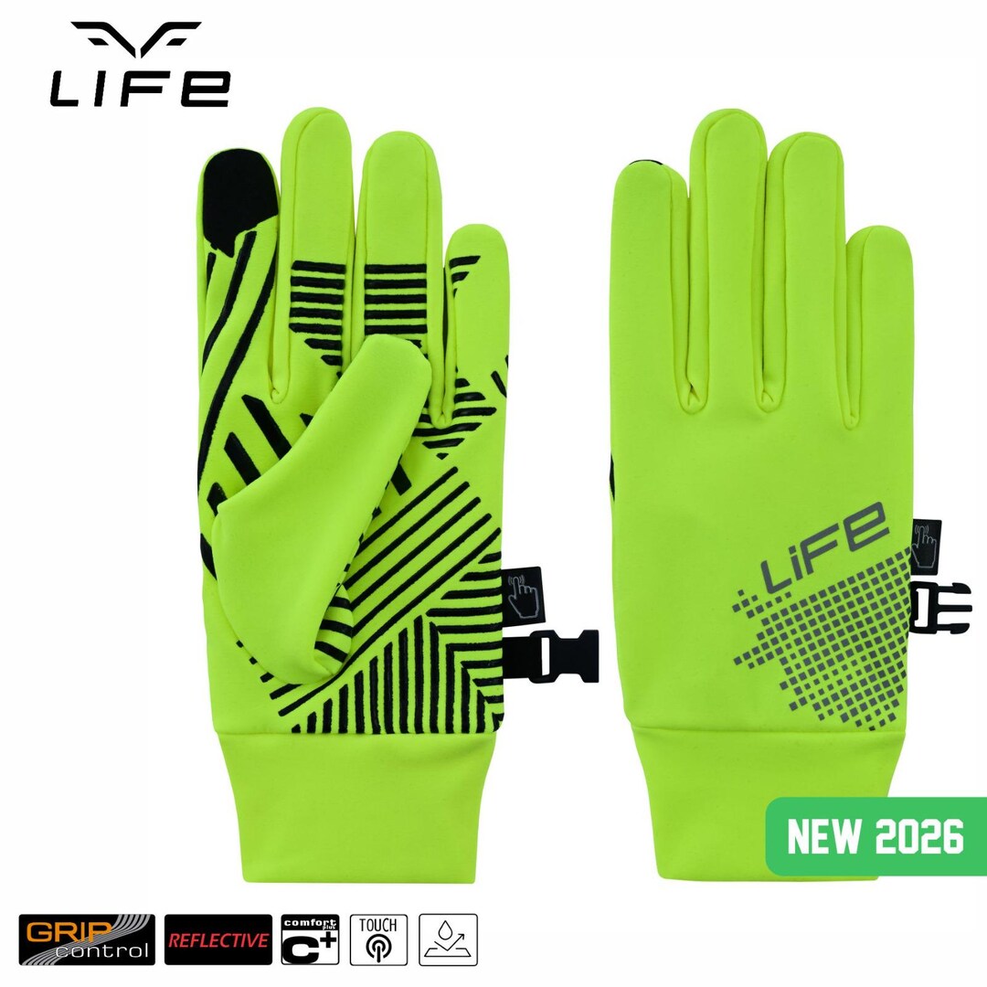 Men’s Running Gloves Touchscreen Winter Warm Thermal Sports Jogging ...