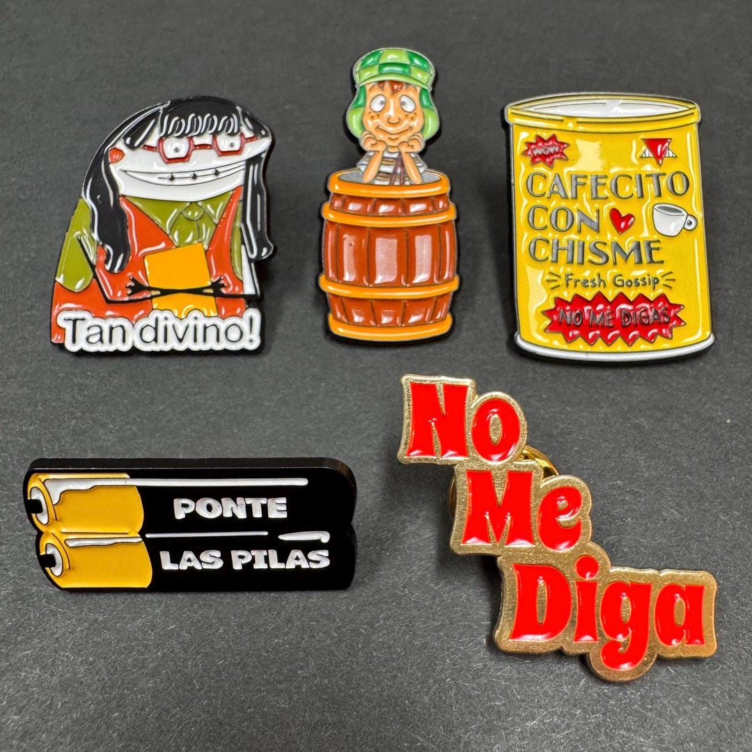 Latin Pop Culture Needle Minder Magnets: El Chavo, Chisme, Chilindrina ...