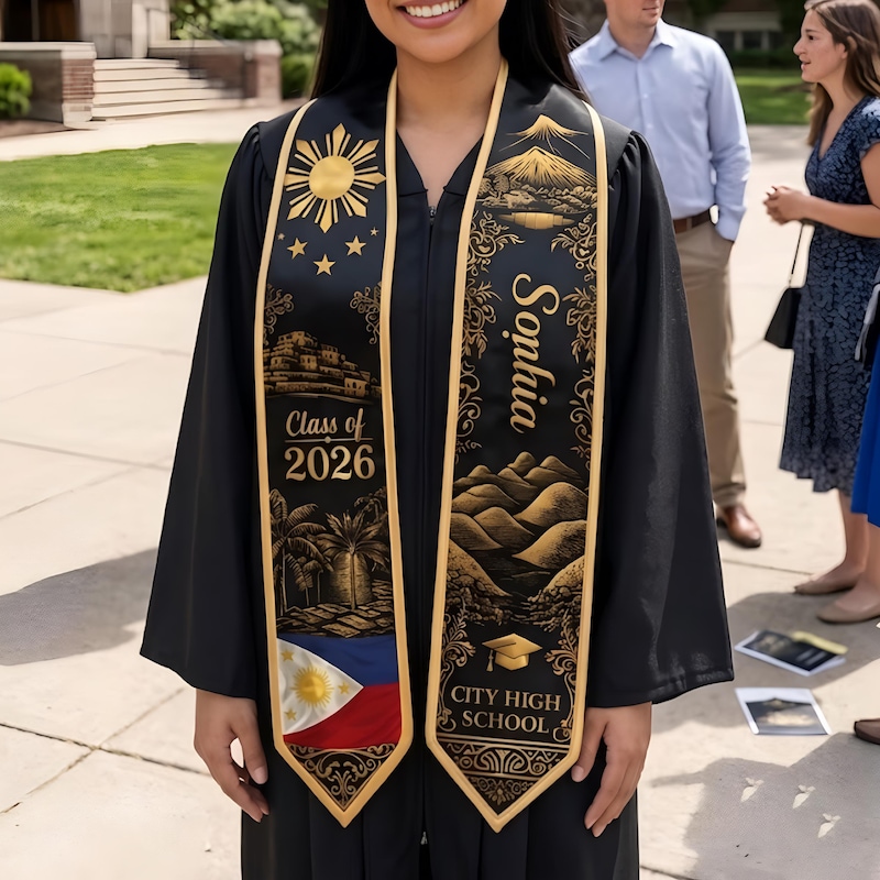 Grad Stoles Hawaii - Etsy
