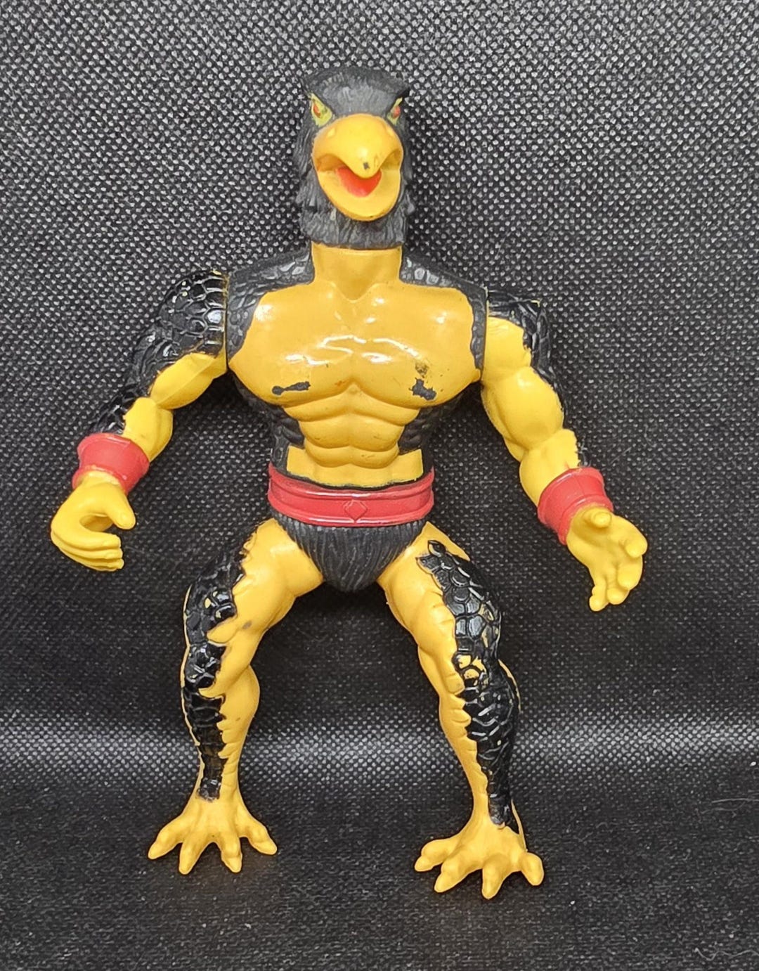 Vintage Remco Warrior Beasts Craven Black Birdman Action Figure 1982 ...