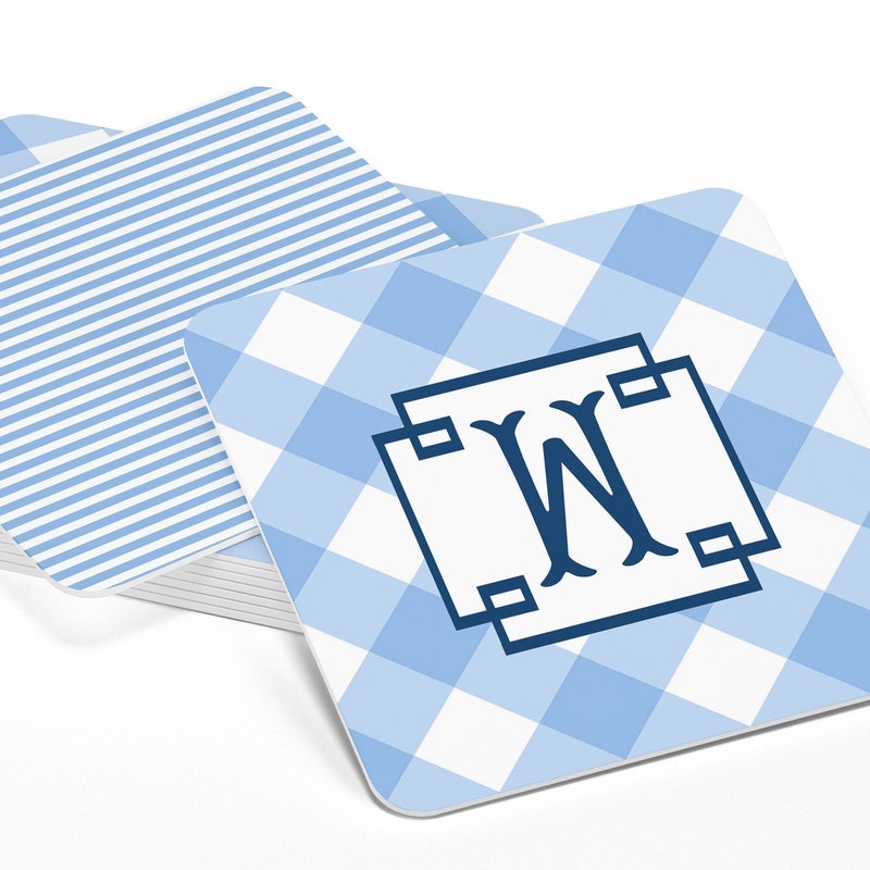 Blue Coasters - Etsy