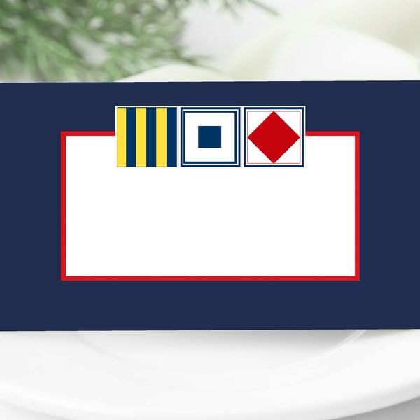 Nautical Place Cards - Etsy