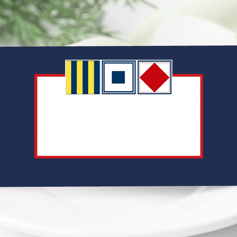 Nautical Place Cards - Etsy