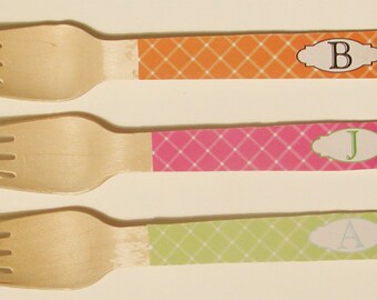 Preppy Alligator Forks or Spoons Set of 20 Choose from 72 | Etsy