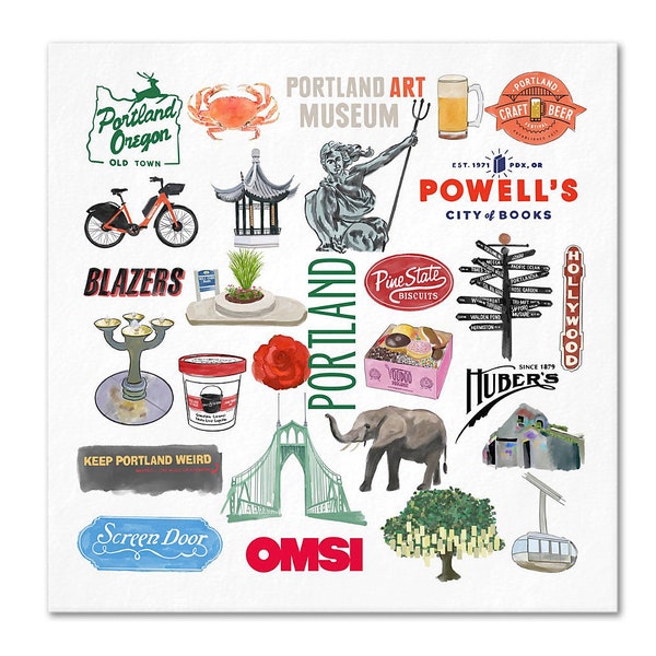 Portland Oregon - Etsy