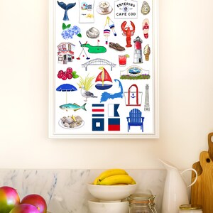 Iconic Cape Cod Art Print - Etsy