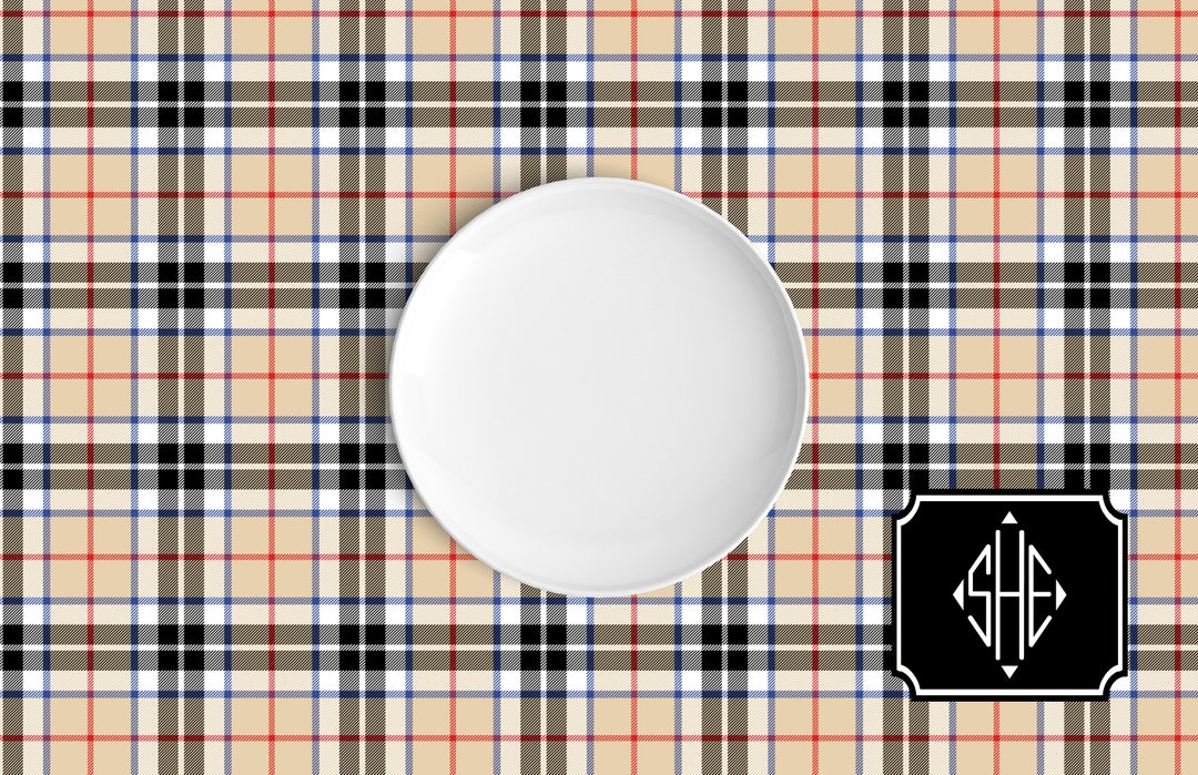 Thompson Tartan Plaid Disposable Placemats - Tear-away Pad of 24 - Etsy