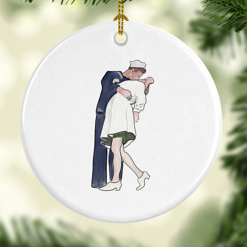 Kissing Sailor - Etsy