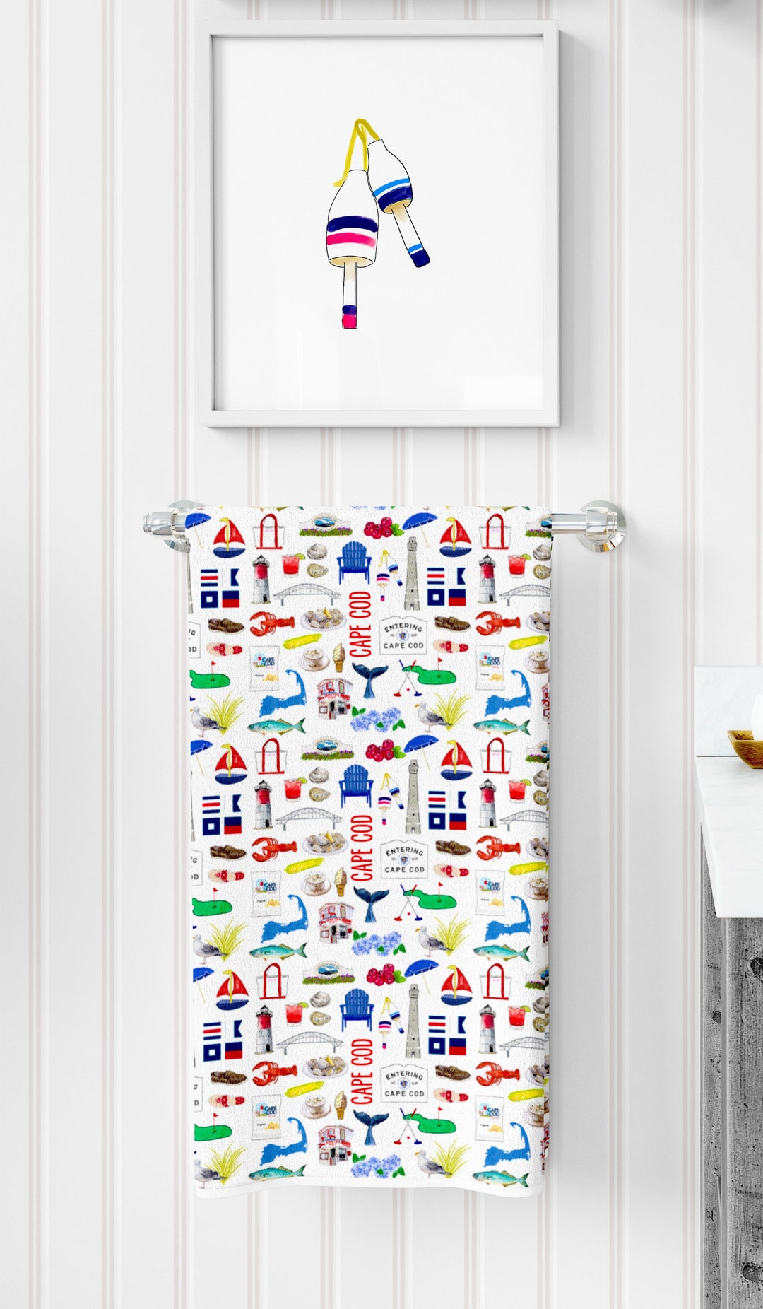 Iconic Cape Cod Towel - Etsy