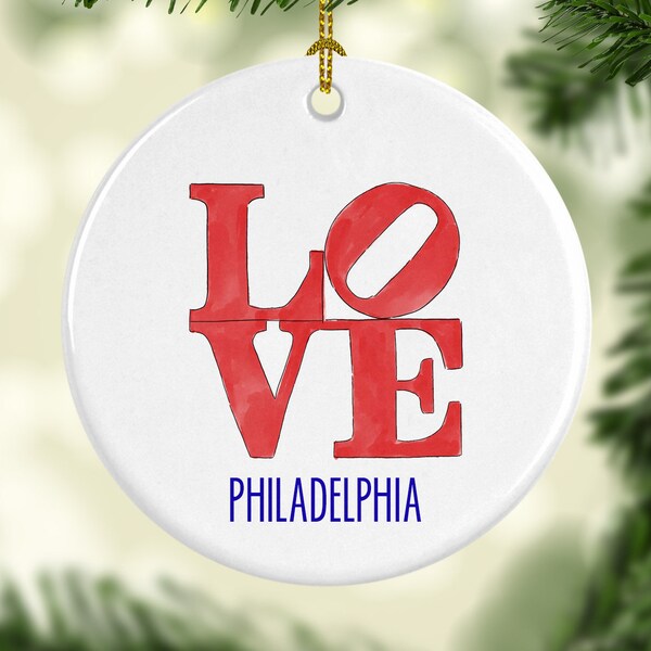 Philadelphia Love Sculpture - Etsy