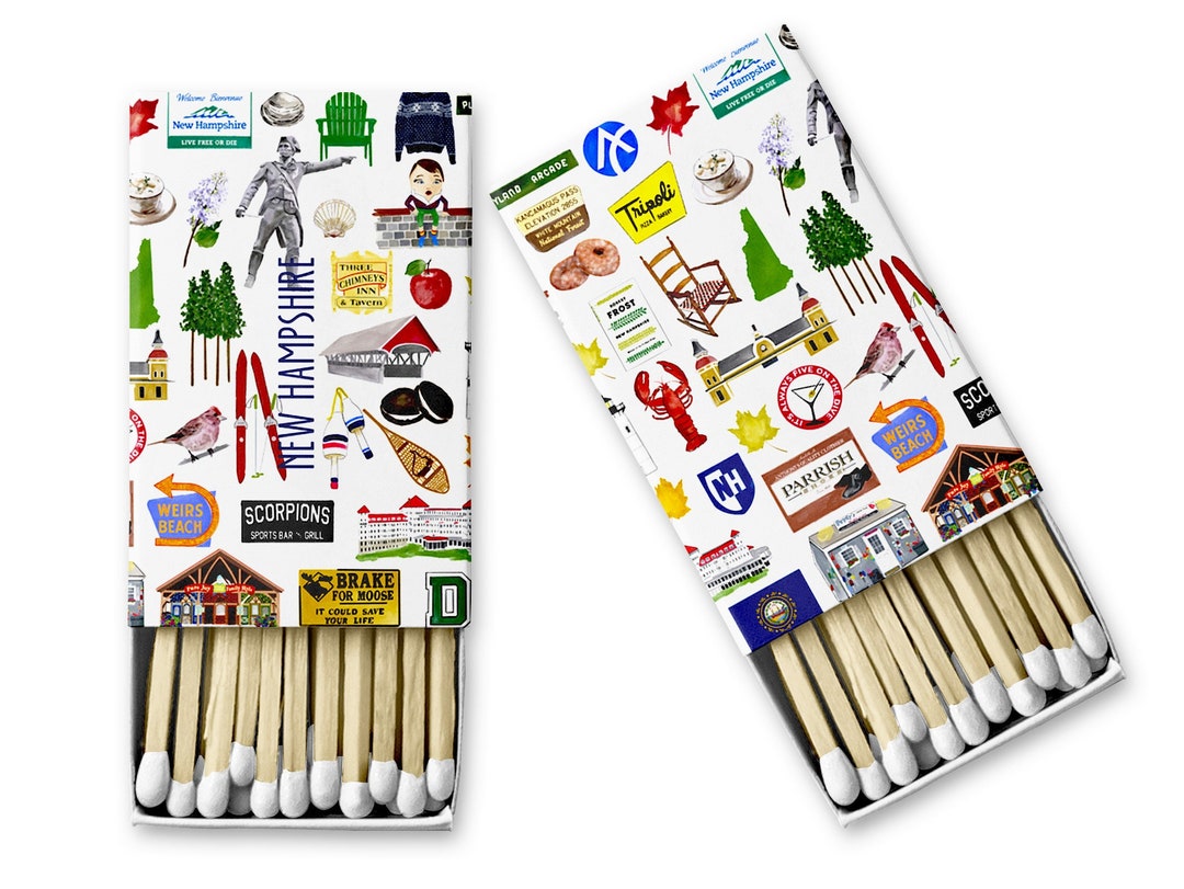 Iconic New Hampshire Matches - Etsy